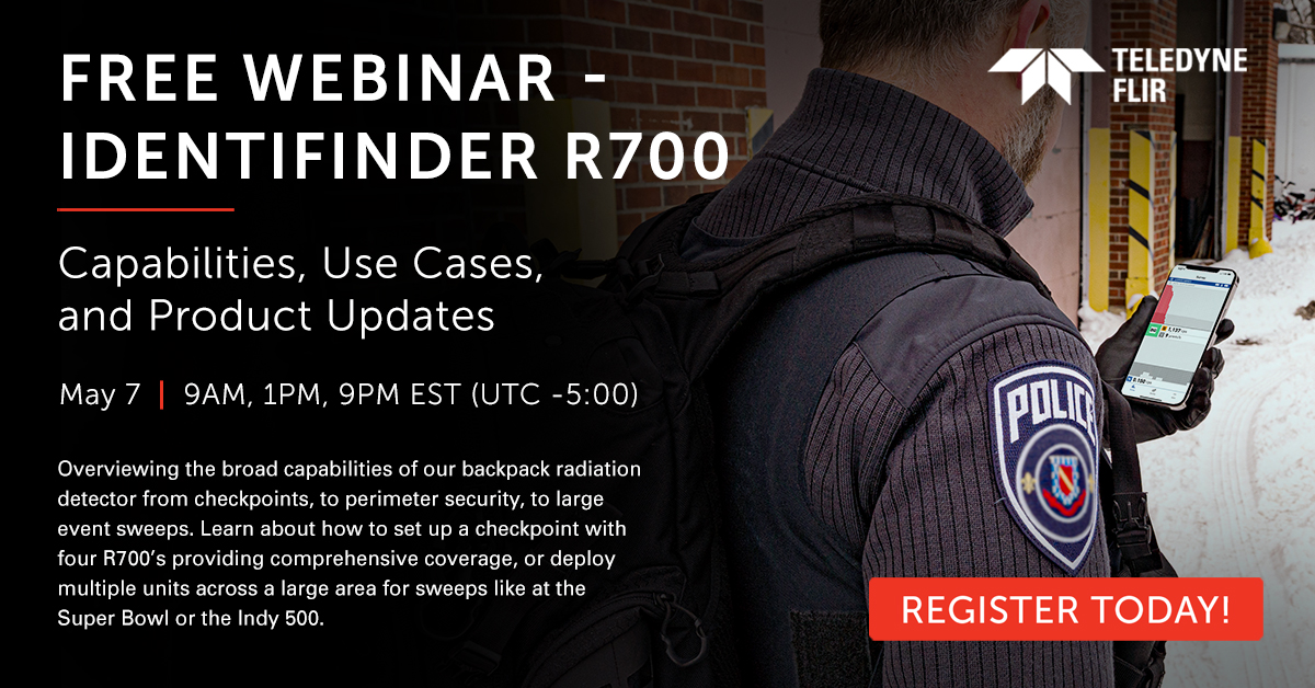 identiFINDER R700 May Webinar | Defense.flir.com