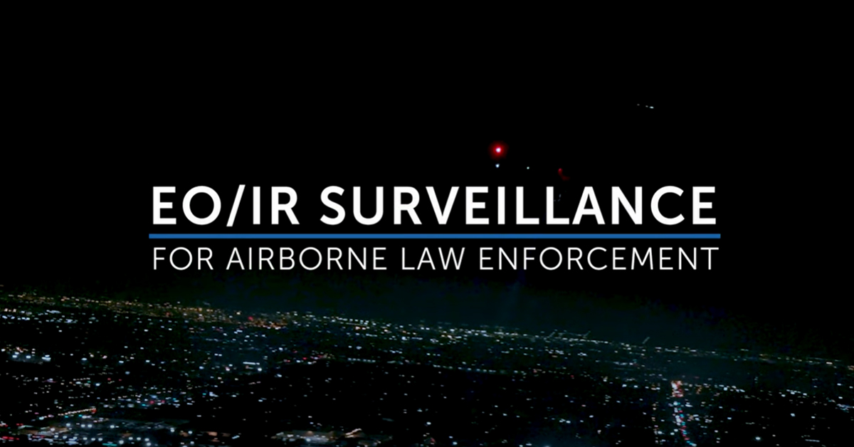 Airborne Law Enforcement | Defense.flir.com