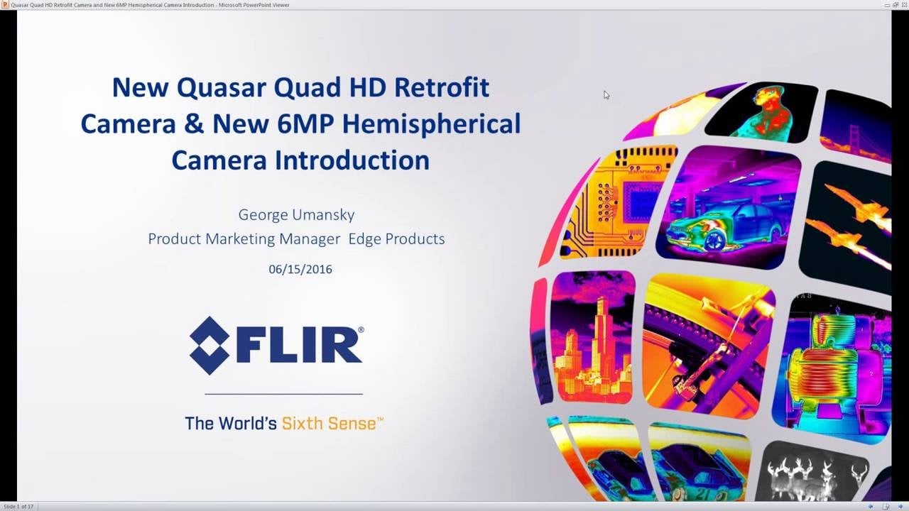 Introducing New FLIR Quasar QHD Retrofit & 6MP Hemispherical Dome Cams ...